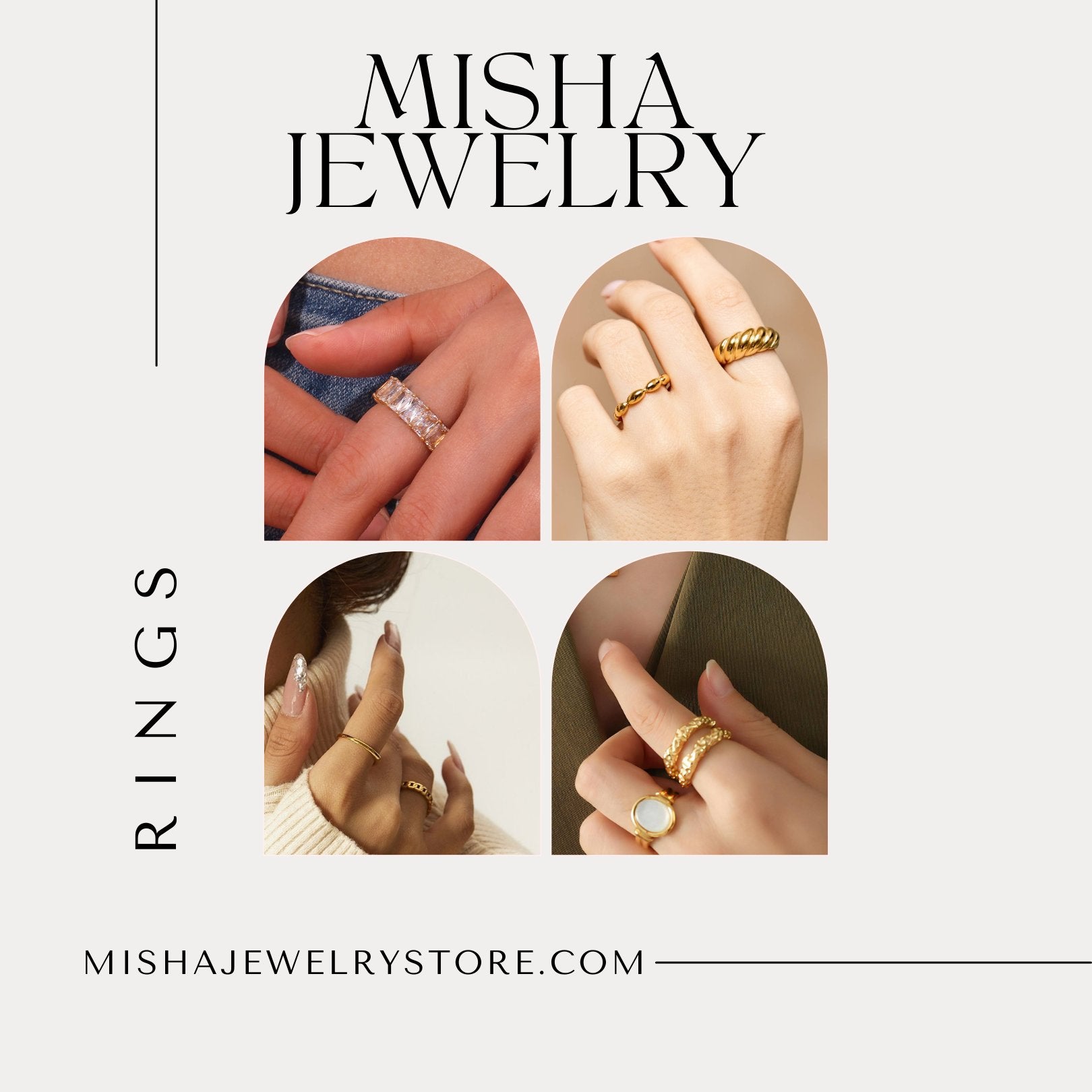 MISHA RINGS – tagged "Rings" – MISHA JEWELRY