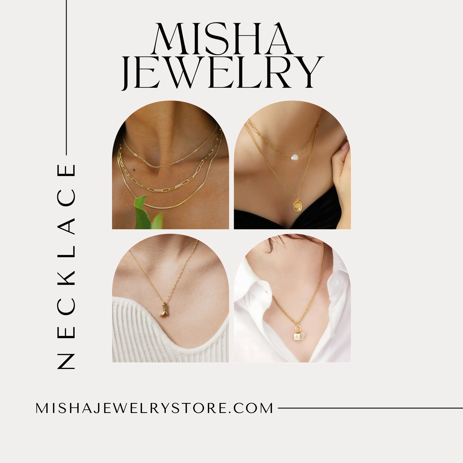 MISHA NECKLACES – MISHA JEWELRY